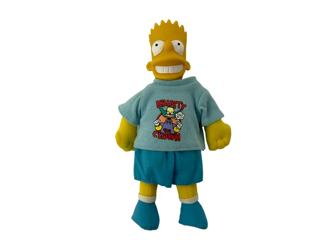 BART SIMPSON 1997 Krusty The Clown Shirt Doll Plush Vintage Rare - A143 ...