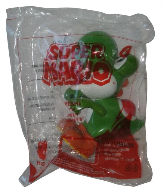 NINTENDO SUPER MARIO Bros. Verde Yoshi (2017) McDonalds Figura de ...