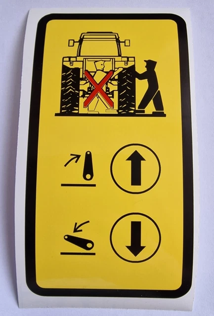 CASE/IH 5100 SERIES Maxxum Tractor Remote Hitch Rh Rear Fender Decal £7 ...