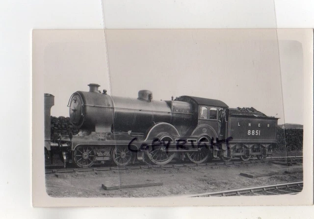 RAIL PHOTO LNER GER 440 D15 8851 Unknown shed Stratford London £3.52 ...