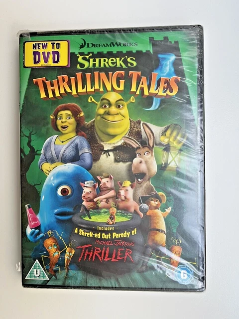 SHREK'S THRILLING TALES DVD, incl. a Shrek-ed Out Parody of M. Jackson ...