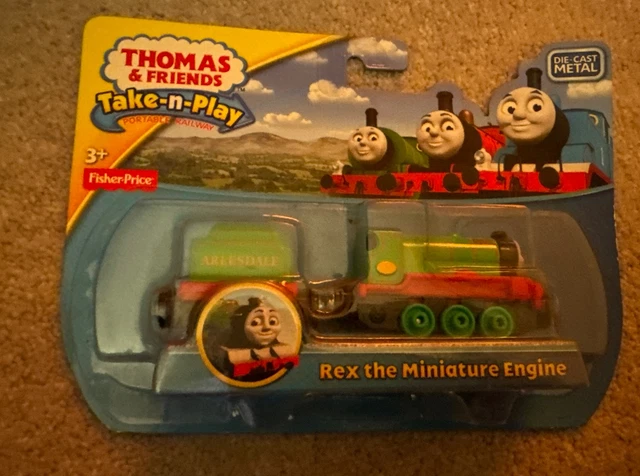 FISHER PRICE THOMAS & Friends Take N Play Pressofuso Rex Il Motore ...