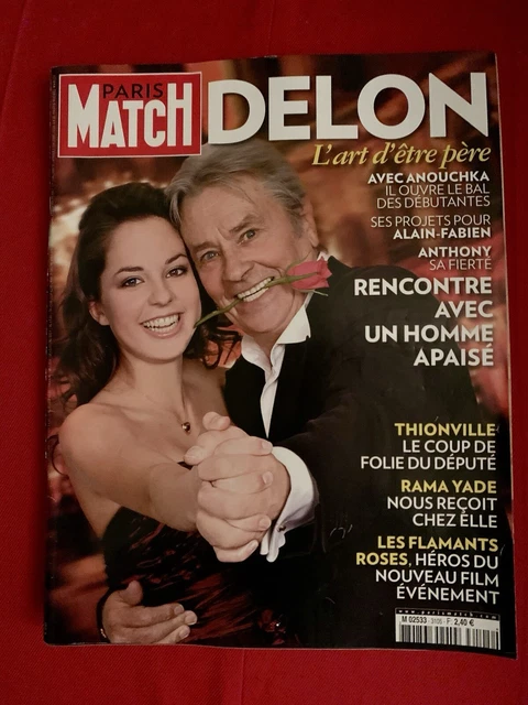 PARIS MATCH 20/11/2008 n°3105 - Alain Delon et Anouchka EUR 5,00 ...