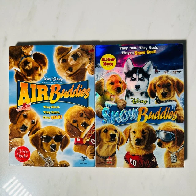 LOT OF 2 - DVD - Air Buddies - Snow Buddies - Disney £10.33 - PicClick UK