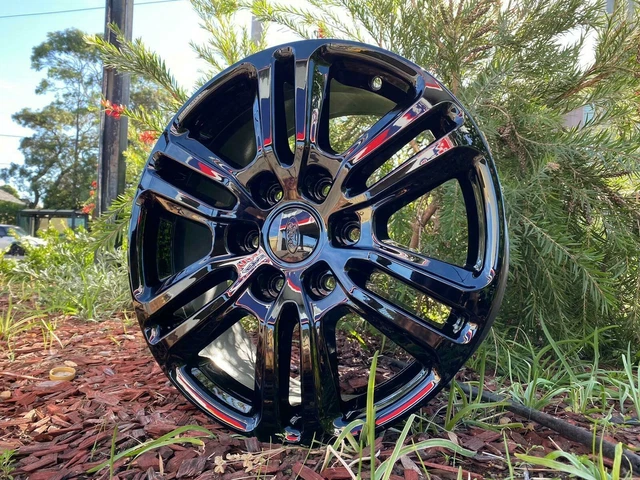 GENUINE FORD RANGER Wildtrak Wheels Gloss Black 18 inch set of 4 Wheels ...