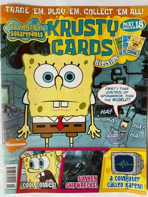 SPONGEBOB SQUAREPANTS KRUSTY Cards Collection - No Cards - Part 18 £5. ...