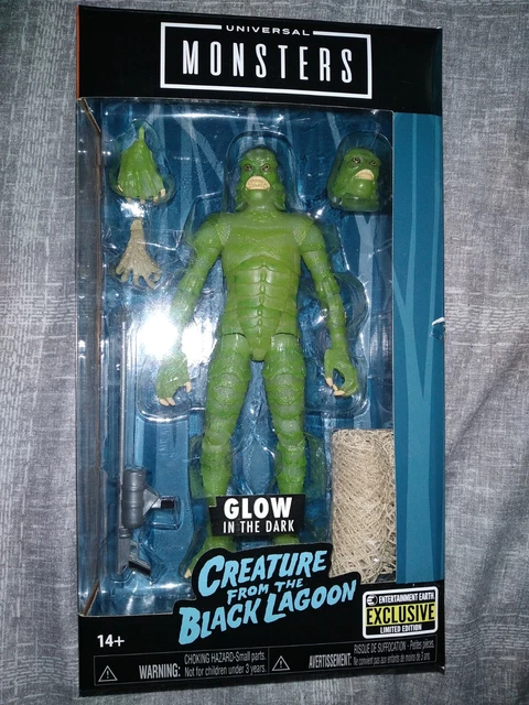 JADA TOYS GLOW In The Dark Creature From The Black Lagoon Action Figure ...