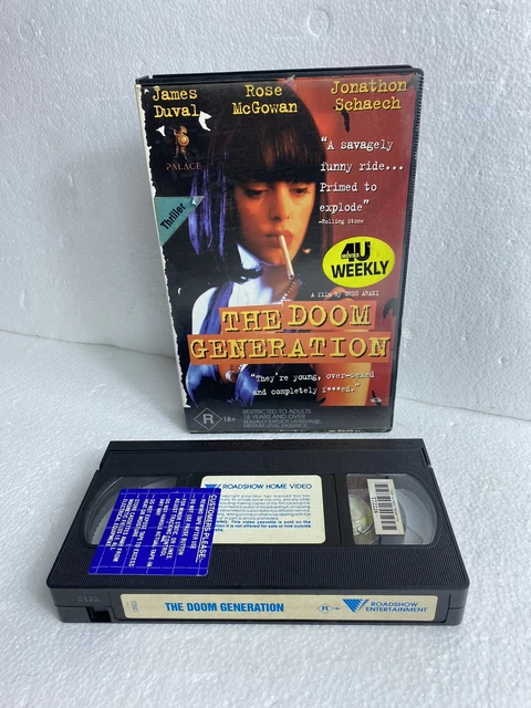 THE DOOM GENERATION R18+ Big Box Ex Rental PAL VHS £21.54 - PicClick UK