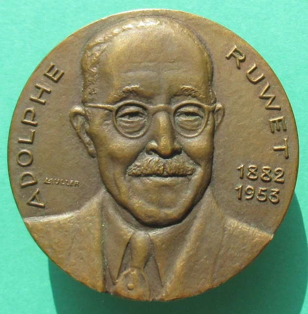 OLD CONGO MEDAL - Adolphe Ruwet - Chantier Naval et Industriel - more ...