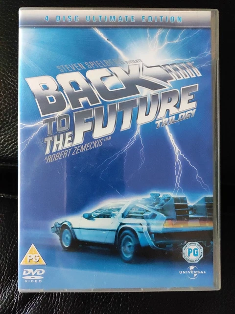 BACK TO THE Future Trilogy DVD Boxset, 4 discs, 3 great films,Michael J ...