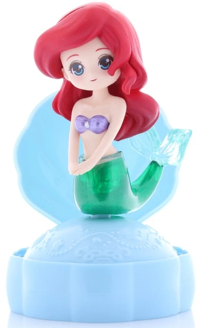 DISNEY FIGURINE FIGURE Princess Capsule Chara Heroine Doll Ariel ...