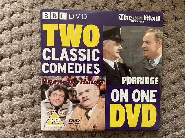 TWO CLASSIC COMEDIES Open All Hours Porridge BBC Promotional DVD Ronnie ...