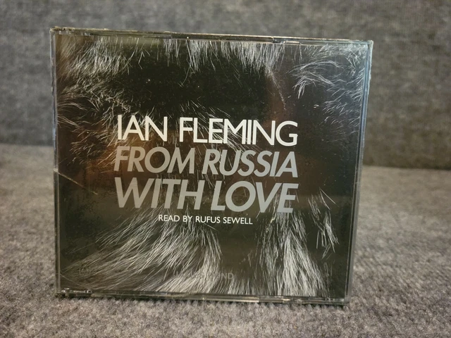 IAN FLEMING FROM RUSSIA WITH LOVE Read by Rufus Sewell CD $29.59 ...