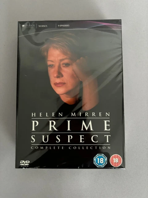 PRIME SUSPECT THE Complete Collection Dvd Helen Mirren New Sealed Uk ...