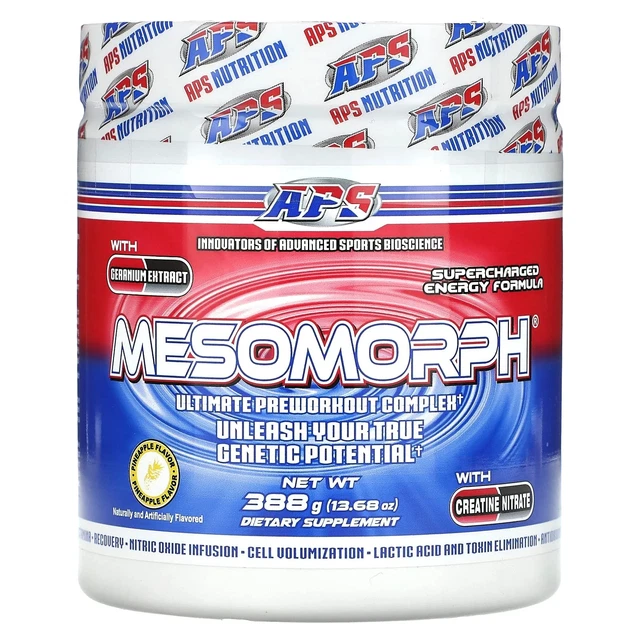 APS MESOMORPH PREWORKOUT Supplement - Unleash Your Genetic Potential £ ...
