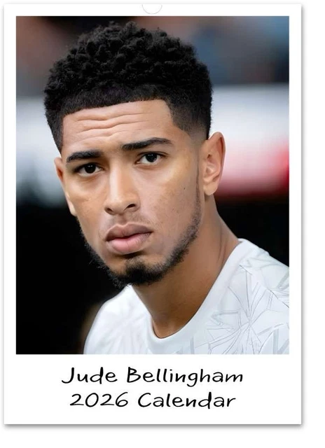 JUDE BELLINGHAM 2026 Wall Calendar – A3 Size | Premium Football Fan ...