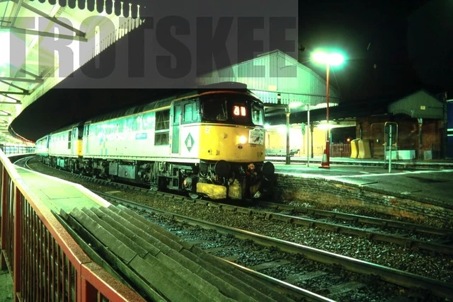 35MM SLIDE BR British Rail Diesel Loco 33051/63 Class 33 1992 Salisbury ...