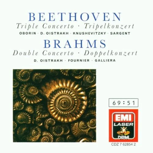 OISTRAKH - BEETHOVEN Triple Concerto, Brahms Double Concerto - Oistrakh CD 2IVG EUR 4,12 ...