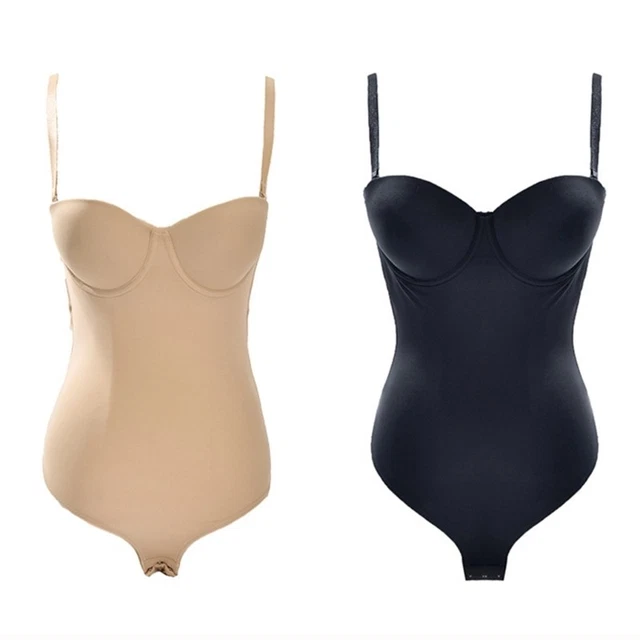 WOMEN SHAPEWEAR ONE-PIECE Bodysuit Tummy Control Underwears Sexy ...