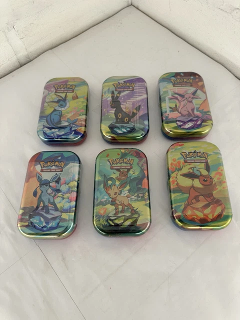 POKÉMON TCG: SCARLET & Violet - Prismatic Evolutions Mini Tins (X6 ...