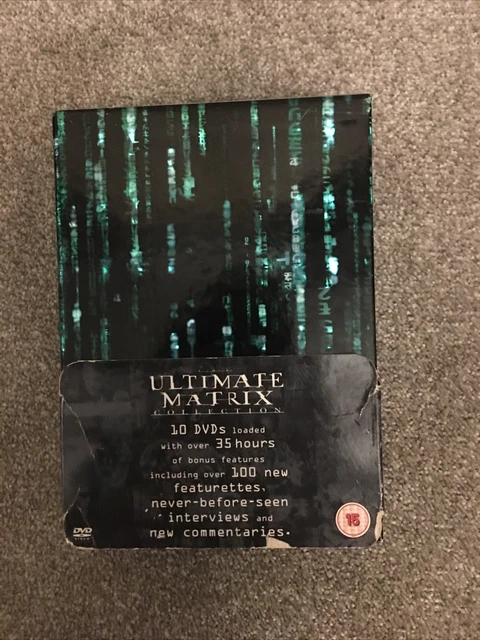 THE ULTIMATE MATRIX Collection 10 Disc DVD Boxset - cert 15 £4.99 ...