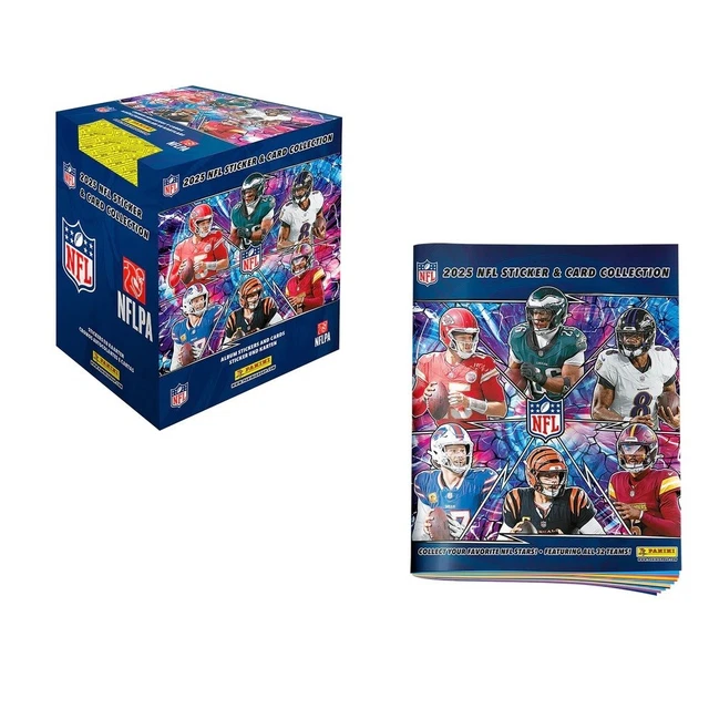 PANINI NFL 2025/26 Sticker & Card Collection £9.55 - PicClick UK