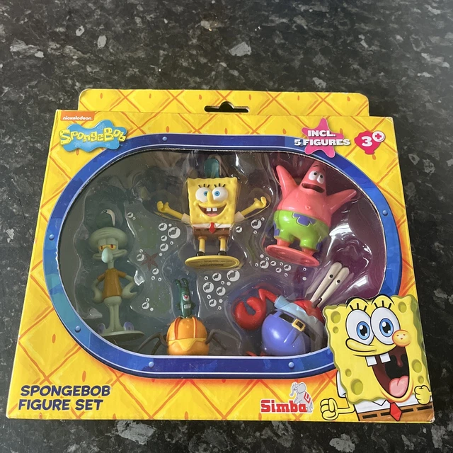 SIMBA NICKELODEON SPONGE Bob Square Pants Plastic Figures £8.99 ...