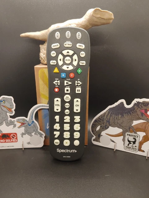SPECTRUM/TIME WARNER TV Cable Big Button UR3-SR3S Remote Control,C1 $7. ...