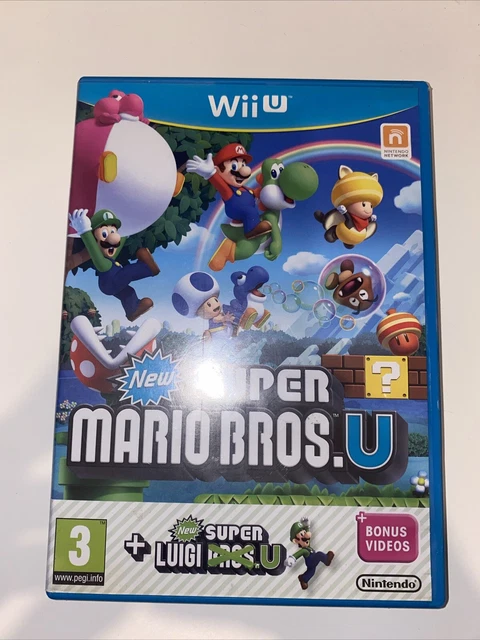 NEW SUPER MARIO Bros. U & Luigi U - Nintendo Wii U £9.75 - PicClick UK