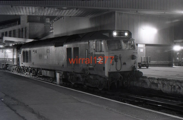ORIGINAL RAILWAY PHOTOGRAPHIC negative Class 50 50022 at Bristol £3.50 ...