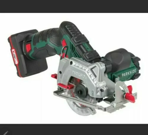 PARKSIDE CORDLESS CIRCULAR Saw With Li-ion 4Ah Battery, Charger And ...
