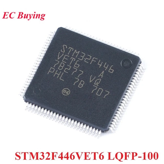 STM32F446VET6 LQFP-100 CORTEX-M4 32-bit Microcontroller MCU IC ...