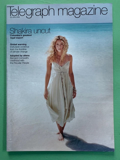 TELEGRAPH MAG 25-JUNE-2005 SHAKIRA Midge Ure Bernard Cornwell Michaela ...