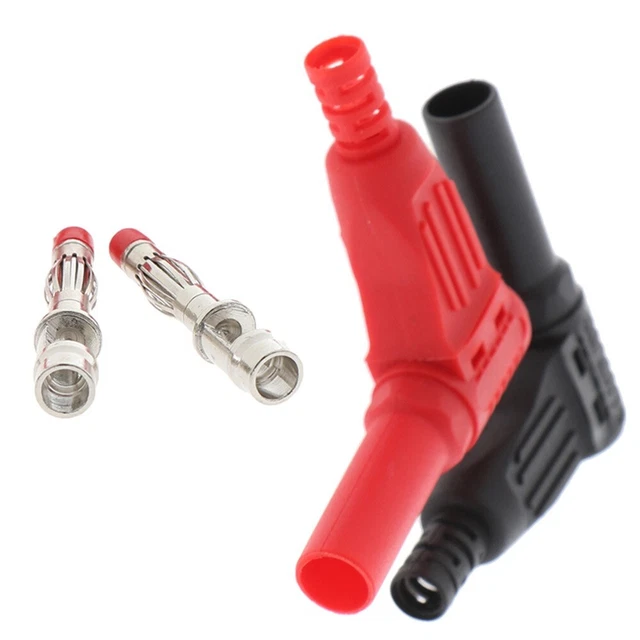 CONNECTEUR DE PRISE banane male durable et isol 4 mm connecteur banane ...