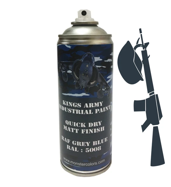 RAF GREY BLUE 5008Army,Spray Paint,Military,ww2 ,Wargames,airsoft,D day ...