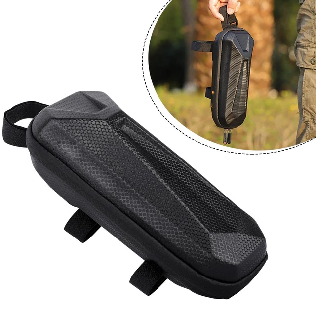 REFLECTIVE SAFETY AMPLE Space Layered Storage Top Tube Bag for Bike ...