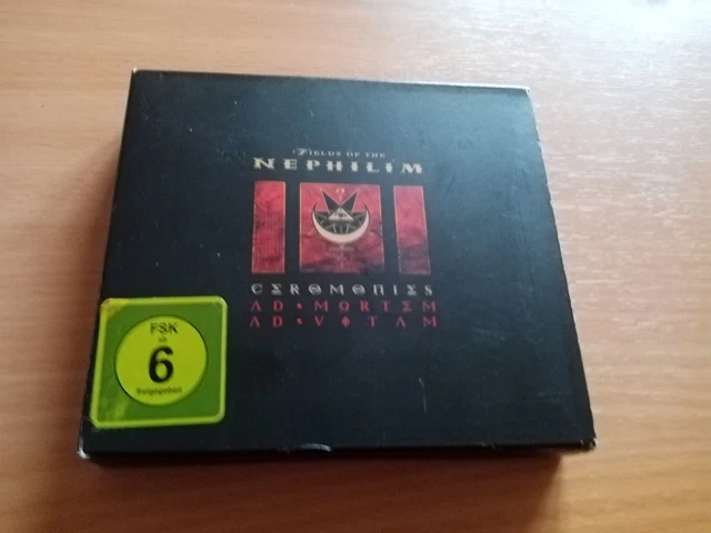 FIELDS OF THE Nephilim Ceremonies 2CD + DVD Digipack Schuber rar!!! £77 ...