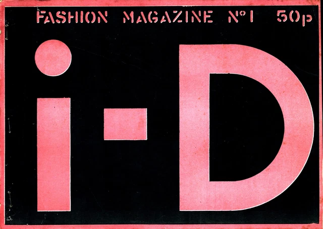 I-D MAGAZINE NO.1 September 1980. The Iconic Sreet Fashion & Urban ...
