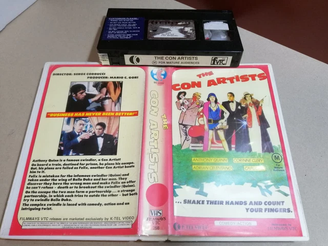 THE CON ARTISTS (1976) - MEGA RARE Collectible K-TEL VIDEO Issue ...