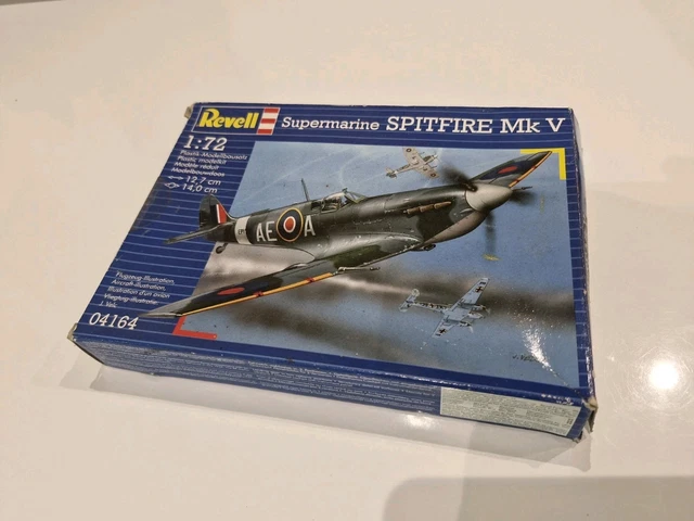 MAQUETTE AVION WWII Spitfire Mk V REVELL 04164 Échelle 1/72 EUR 9,00 ...