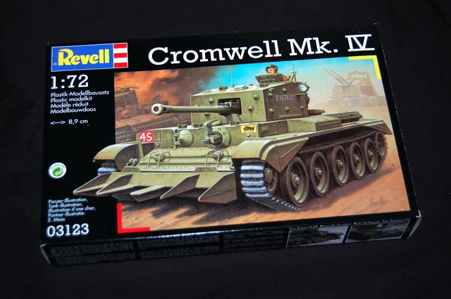 REVELL 1/72 SCALE Cromwell IV Cruiser Tank Mk.VIII Model Kit £7.62 ...