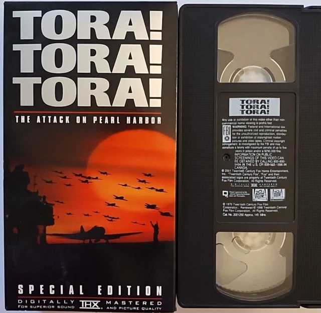 TORA TORA TORA (VHS, 2001, Special Edition) **Buy 2 Get 1 Free** £7.61 - PicClick UK