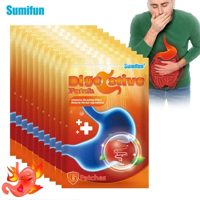 DIGESTIVE PATCH GASTROENTERITIS Stomach-ache Treatment Sticker Cure ...