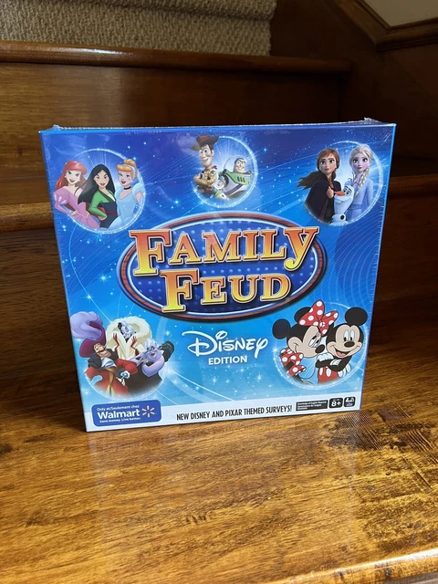 DISNEY EDITION FAMILY Feud Board Game 2021 Version Brand New Factory ...