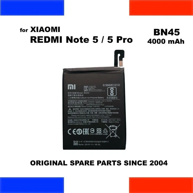 ORIGINAL BATTERY BN45 New Internal Accumulator For Xiaomi Redmi Note 5/ ...