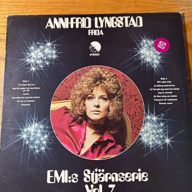 RARE ANNI-FRID LYNGSTAD FRIDA - EMI:s STÄRNSERIE VOL.7 SWEDISH 1971 LP ...