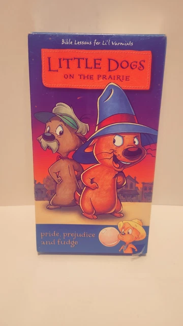 LITTLE DOGS ON The Prairie ~ Pride Prejudice & Fudge VHS ~ Bible ...
