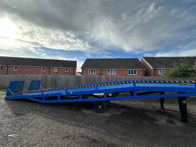 CONTAINER / LORRY Ramp /10 Ton Loading Unloading -New £7,000.00 ...