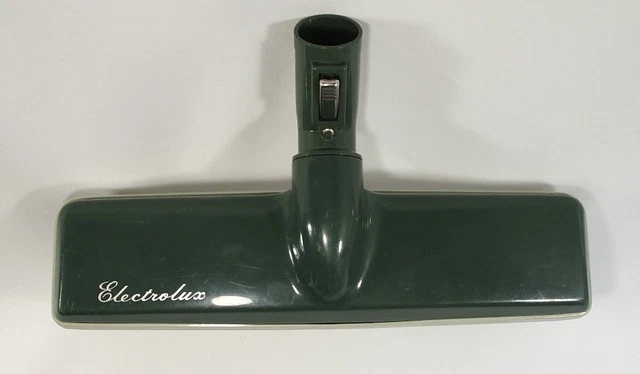 ELECTROLUX SHAG RUG Nozzle Attachment Vacuum RAKE Head GREEN Vintage ...
