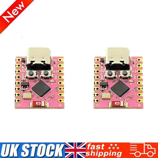 Esp32 C3 Dev Board 3 3 6v Power Supply Esp32 Supermini Low Power Pink